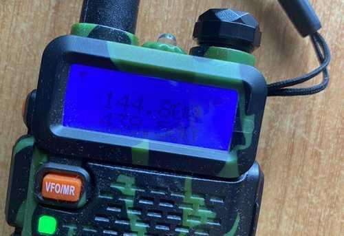 Рация (радиостанция) Baofeng UV-5R камуфляж camo