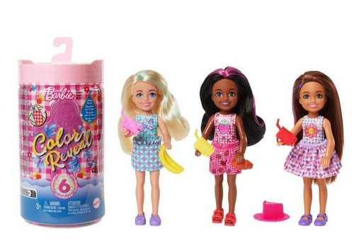 Кукла Barbie Color Reveal Челси пикник сюрприз