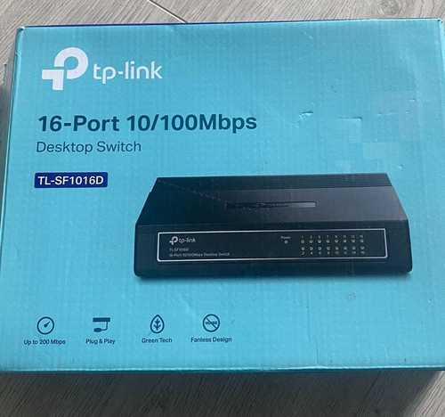 Коммутатор tp link tl sf1016d