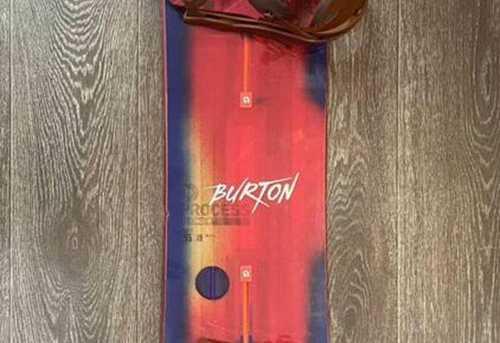 Сноуборд Burton Process 155 + крепы Burton M
