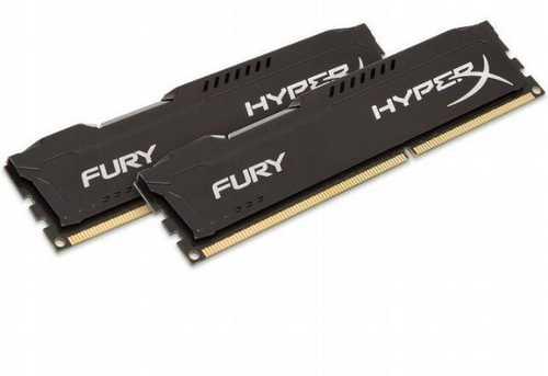 Оперативная память ddr3 hyperx fury black 2x8gb