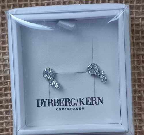 Серьги новые dyrberg kern