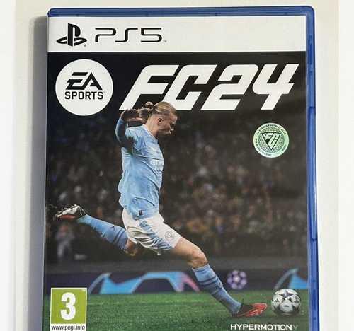 Ea fc 24 ps5 диск русская озвучка