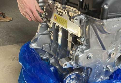 Новый двигатель на hyundai Kia Rio 1.6 G4FC