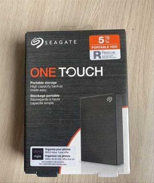 Внешний жесткий диск Seagate One Touch HDD 5Tb