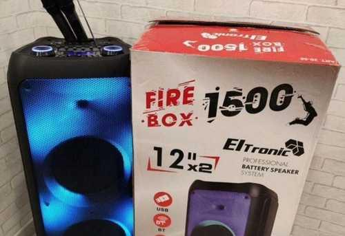 Колонка eltronic 20-56 fire BOX 1500W новая