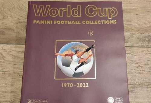 Уникальная книга наклеек Panini чм 1970 - 2022