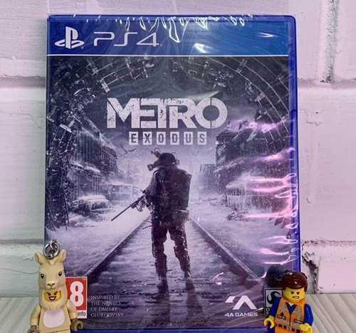 Metro Exodus PS4 новый диск
