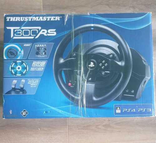 Игровой руль с педалями Thrustmaster T300RS