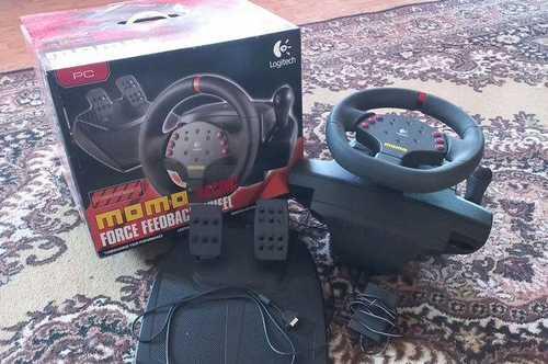 Игровой руль logitech momo racing force