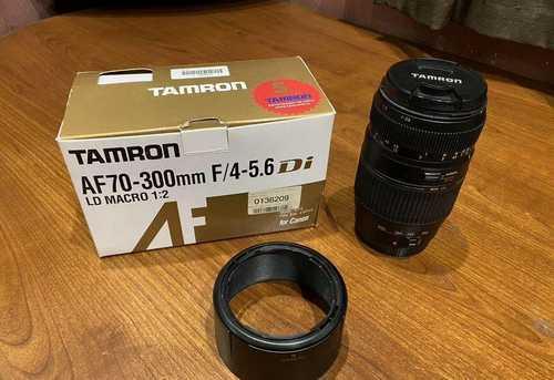 Tamron af 70-300mm f/4-5.6 di ld macro 1:2 для Can