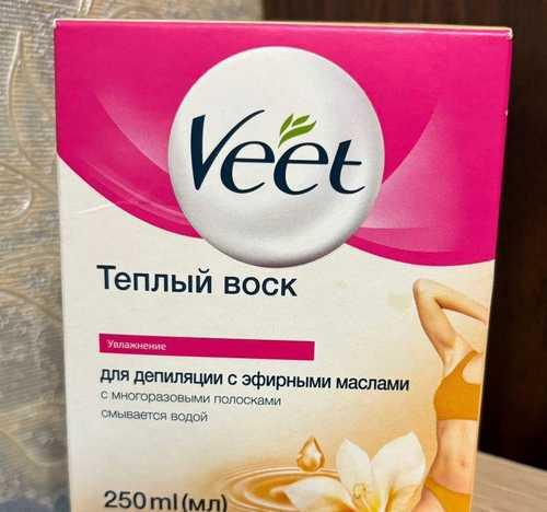 Теплый воск veet