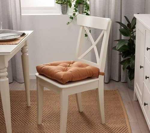 Подушка на стул, светло-коричневый IKEA Икеа новая