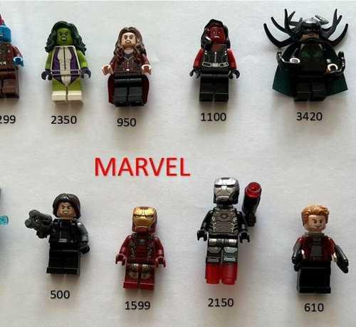 Lego star wars/marvel/DC минифигурки minifigures