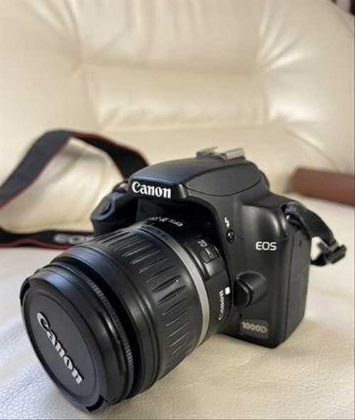 Зеркальный фотоаппарат canon ds126191