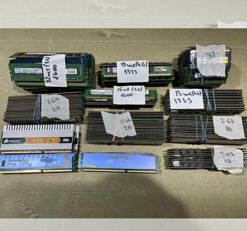 Оперативная память ddr3 оптом, лот