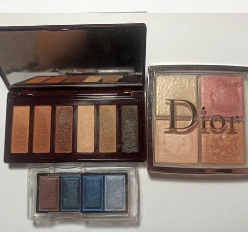 Тени Charlotte Tilbury, Dior, Cle de peau