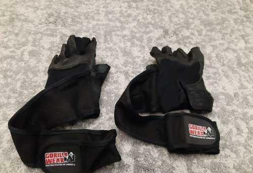 Перчатки для спортзала Gorilla wear, оригинальные