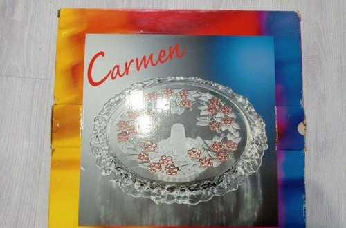 Тортница и блюдо Carmen