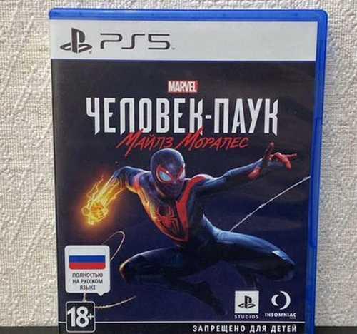 Marvel Человек - Паук Майлз Моралес PS5