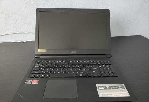 Ноутбук 15.6" Acer Aspire 3 A315-41, 128 ГБ, Ryzen 3 2200U, RAM 8 ГБ, Radeon Vega 3