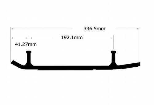 Конек лыжи Yamaha (комплект 2шт) A-04-0-4-643