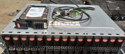 Дисковая полка EMC Clariion 15x300Gb+HBA+кабель