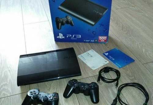 Sony PS3 Super Slim + игры + гарантия