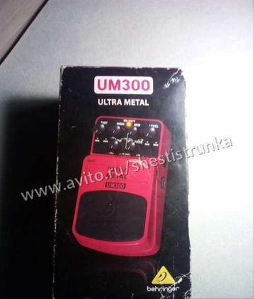 Behringer Ultra Metal UM300. Доставка