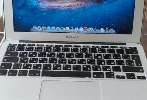 MacBook Air 11 (2011), 128 ГБ, Core i5, 1.6 ГГц, RAM 2 ГБ, Intel HD Graphics 3000