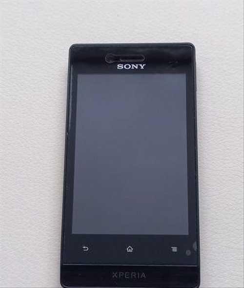 Смартфон Sony Xperia Miro ST23i Black