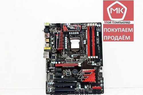 1155 Fatal1ty P67 Performance топ плата