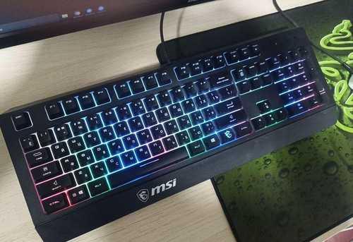 Игровая клавиатура MSI vigor gk20