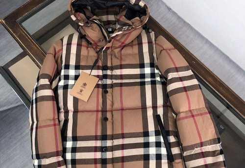 Пуховик Burberry Brown Check