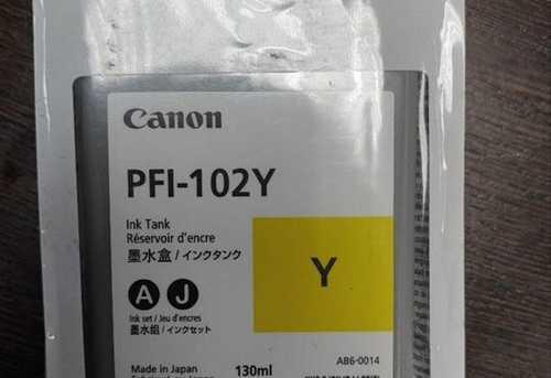 Canon pfi-102y