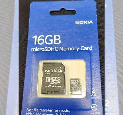 Карта памяти microsd Nokia