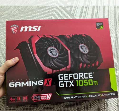 MSI GTX 1050 TI в топовая в идеале