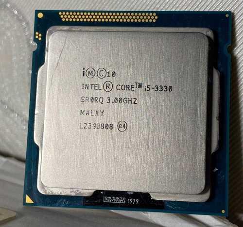 Intel core i5 3330