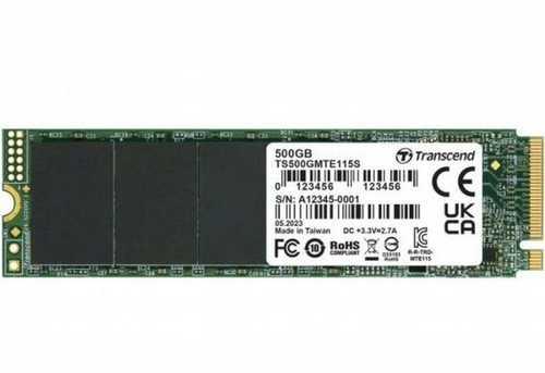 Transcend PCIe 3.0 x4 500GB TS500gmte115S 115S M.2