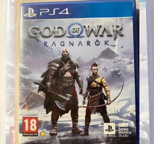 Игра god of war ragnarok ps4 диск