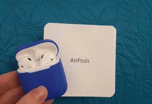 Беспроводные наушники apple airpods бу