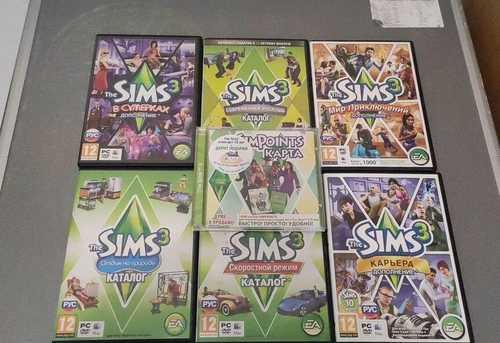 Коллекция допрлнений Sims 3