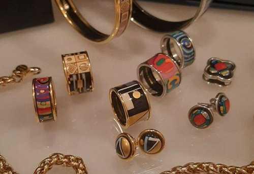 Freywille серьги, кольца, платок, браслет