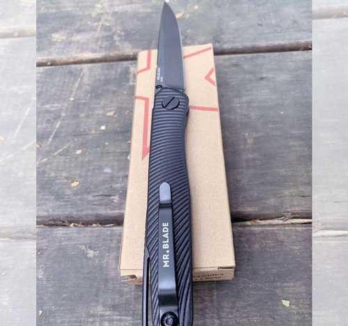 Нож складной Mr.Blade Astris Gen.2 (Black Stonewash, G10 Black)