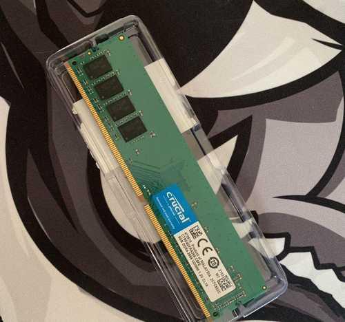 Оперативная память ddr4 8gb crucial 2666