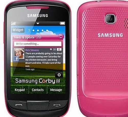 Samsung GT-S3850 Corby II Candy Pink