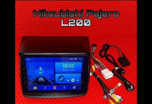 Магнитола Android Mitsubishi Pajero L200, Sport 2
