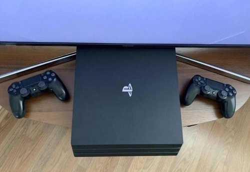 Sony Ps4 Pro 1tb и 35 Игр