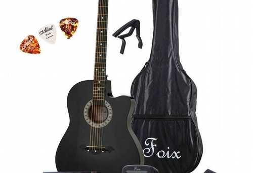 Акустическая гитара Foix FFG-2039CAP-BK (аксессуар