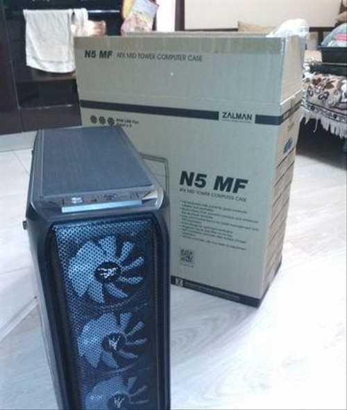 Корпус Zalman N5 MF черный без бп